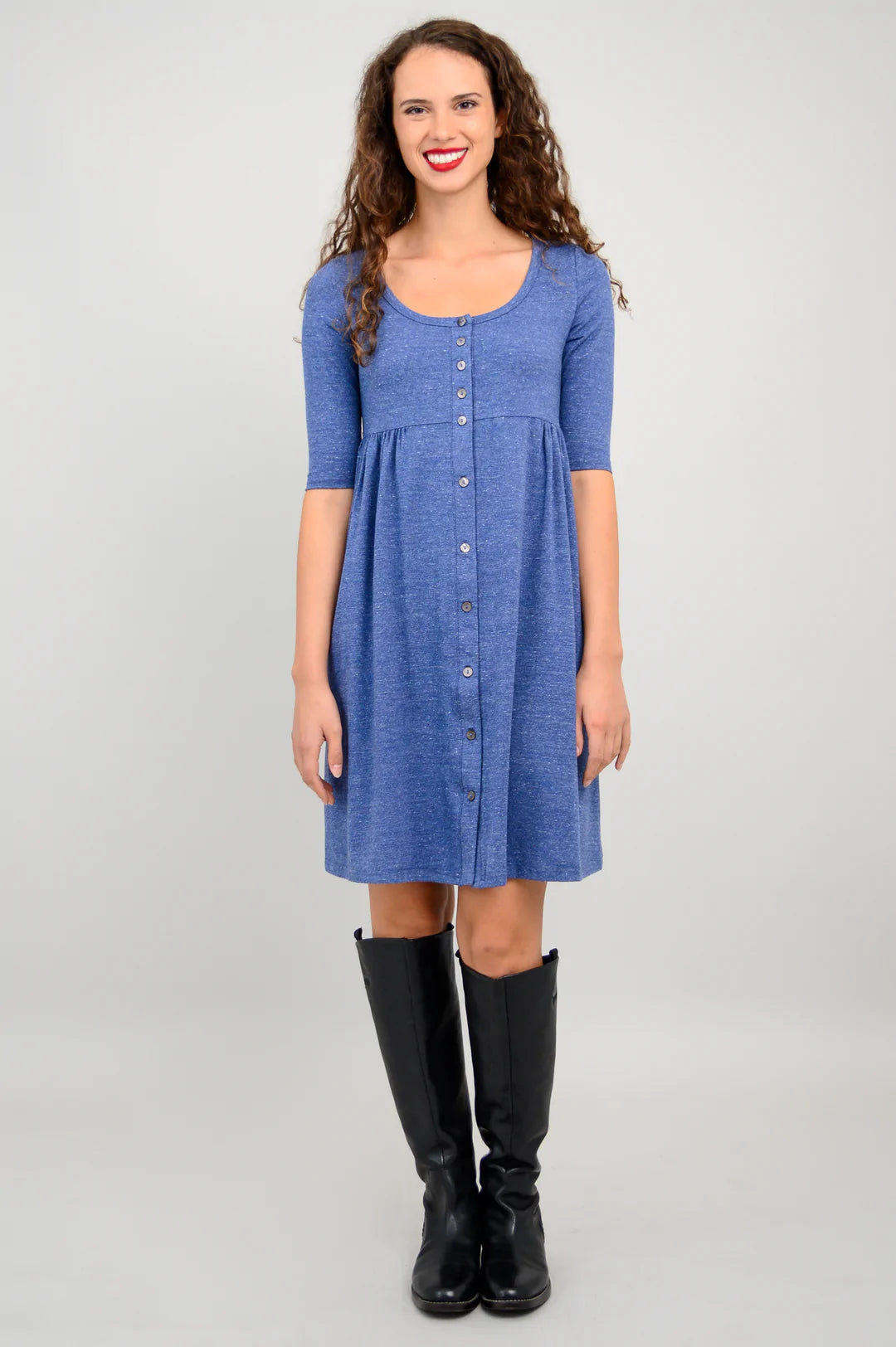 Nancy 3/4 Sleeve Bamboo Dress with Pockets *FINAL SALE* – The Zesty ...